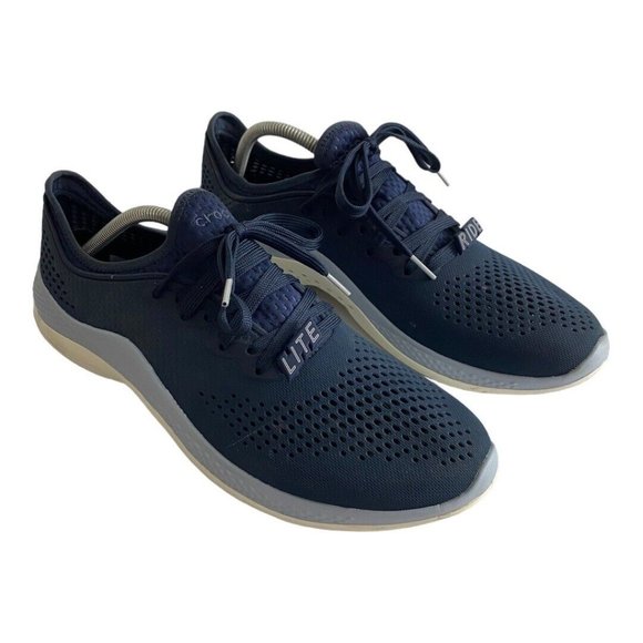 CROCS | Shoes | Crocs Mens Shoes Literide Blue Pacer Flexible Comfort ...